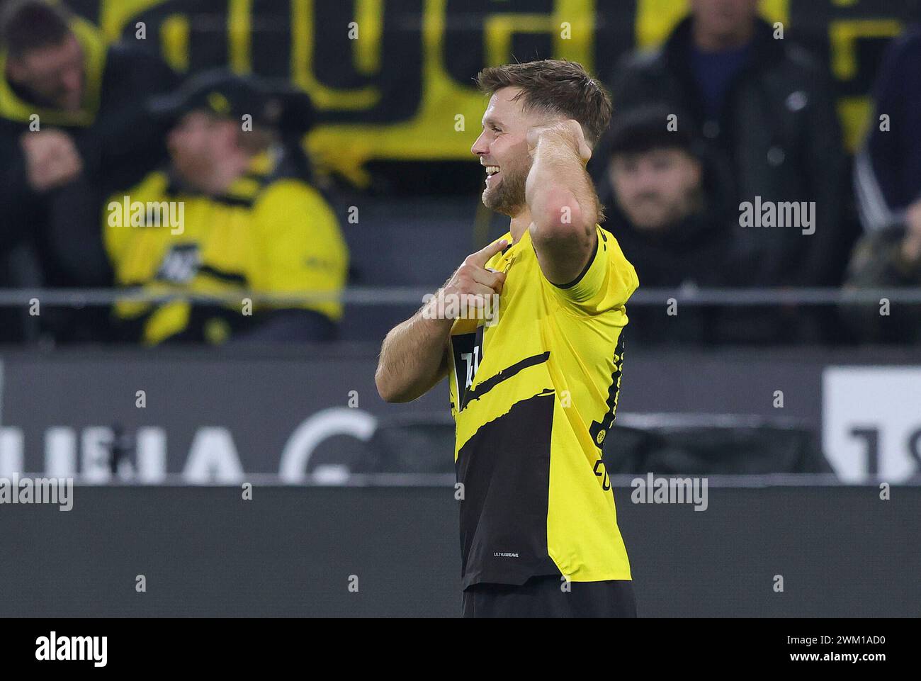 firo: 09.02.2024, football, soccer, 1st Bundesliga, 1st division ...
