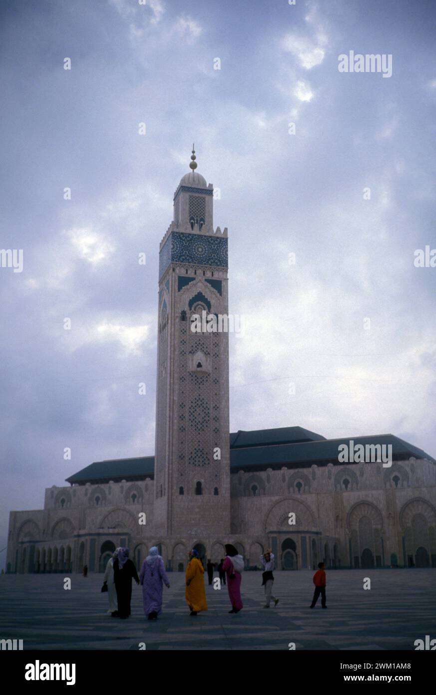 4066160 Morocco, Casablanca. Mosque; (add.info.: Morocco, Casablanca ...