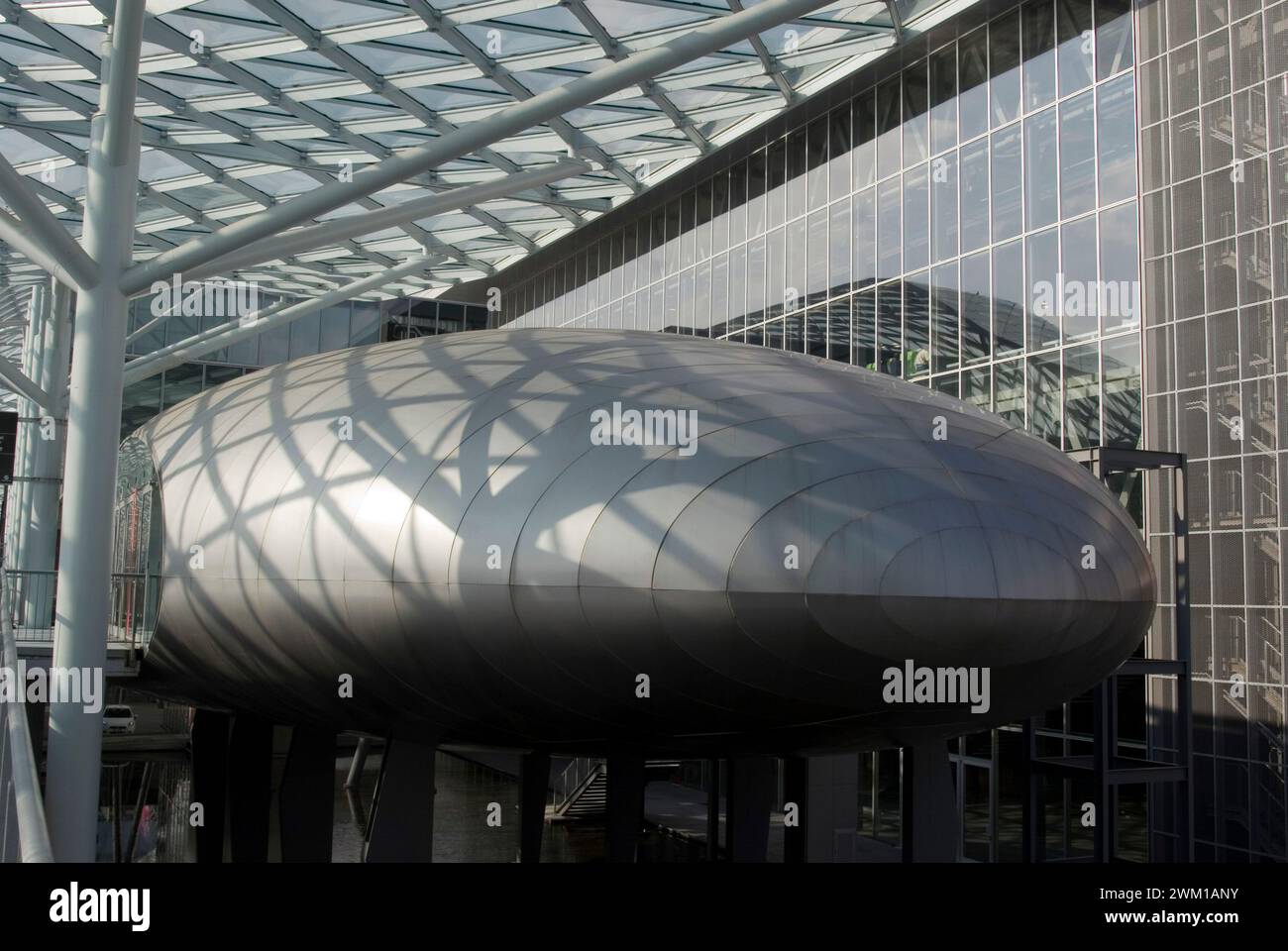 4066206 Details of the New Trade Fair of Milan, designed by architect ...