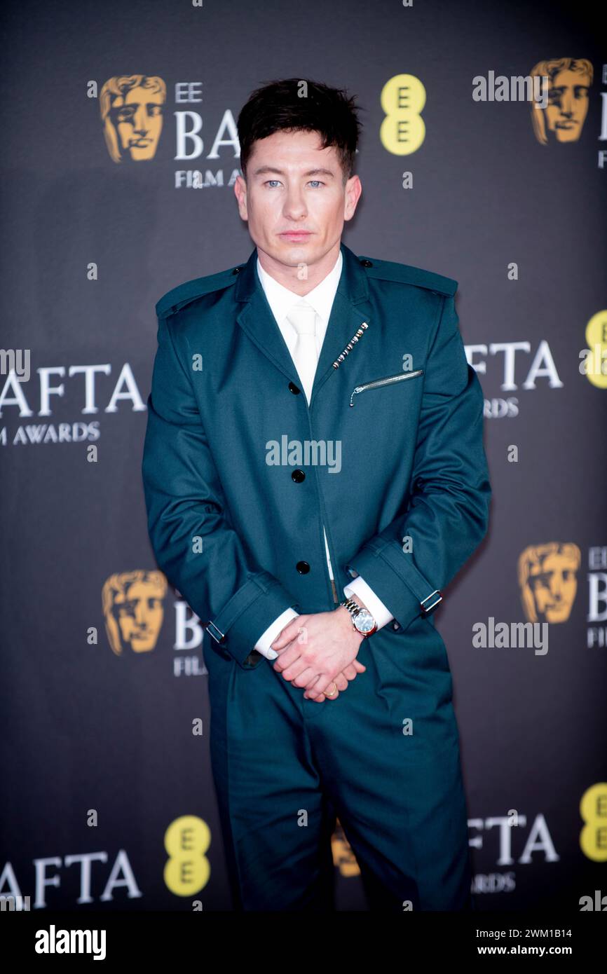 Barry Keoghan at the 77th British Academy Film Awards, Royal Festival ...