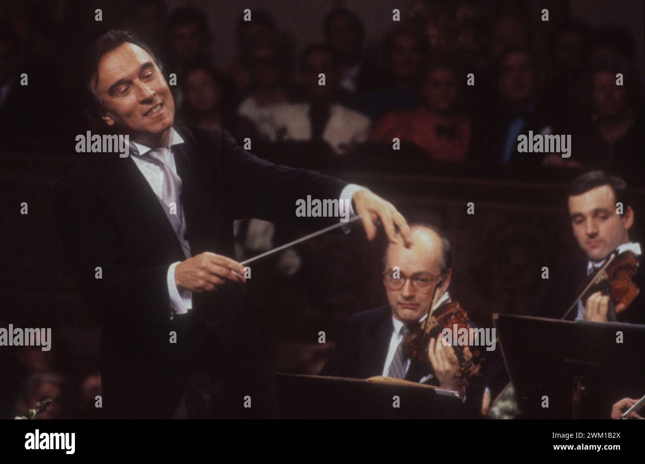 4066352 Music conductor Claudio Abbado. Bolzano, 1990 (photo); (add ...
