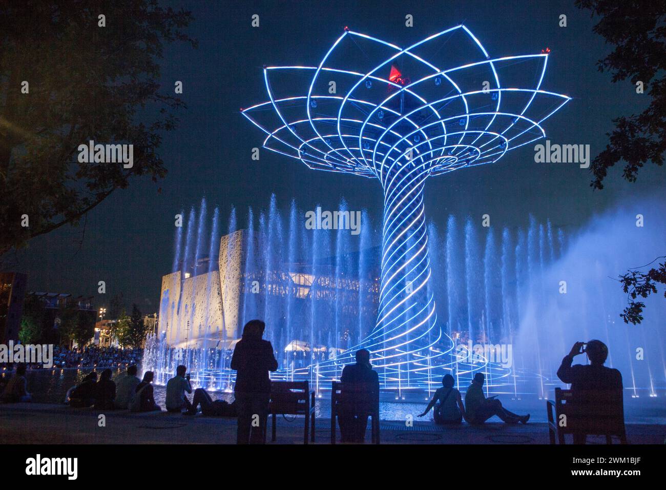 4066613 Milano Expo 2015, Italy; (add.info.: Milan Expo 2015. The Tree ...