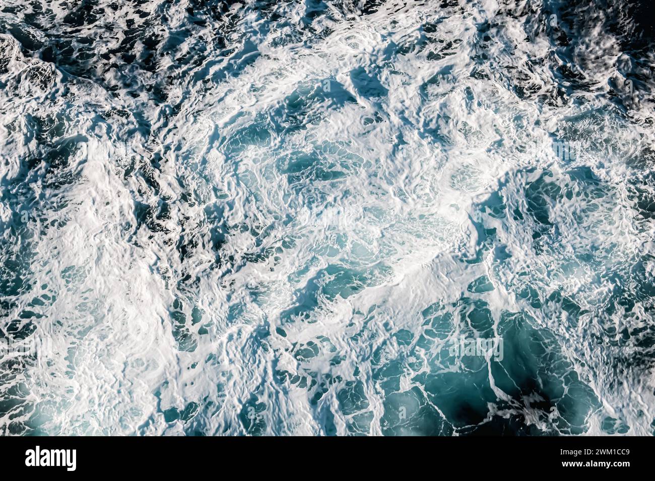 Beautiful textured wave patterns from above Stock Photo - Alamy