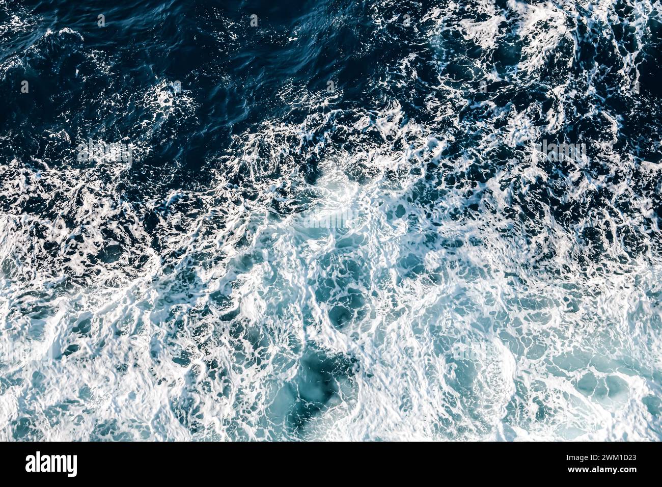 Beautiful textured wave patterns from above Stock Photo - Alamy