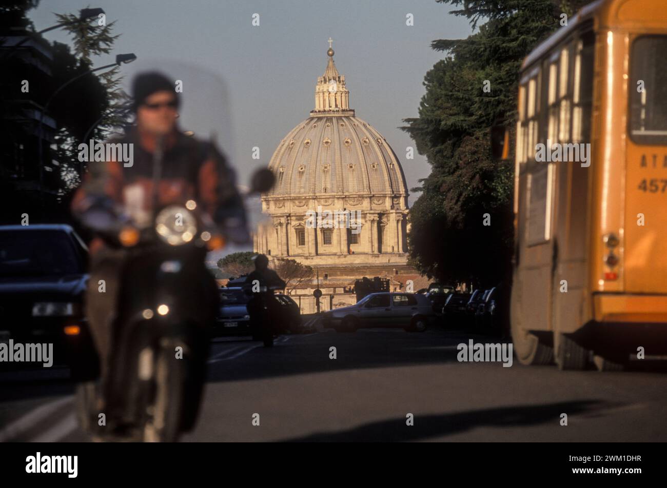 Via piccolomini rome hi-res stock photography and images - Alamy