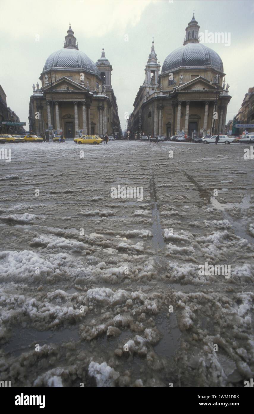 Neve a roma 1985 hi-res stock photography and images - Alamy