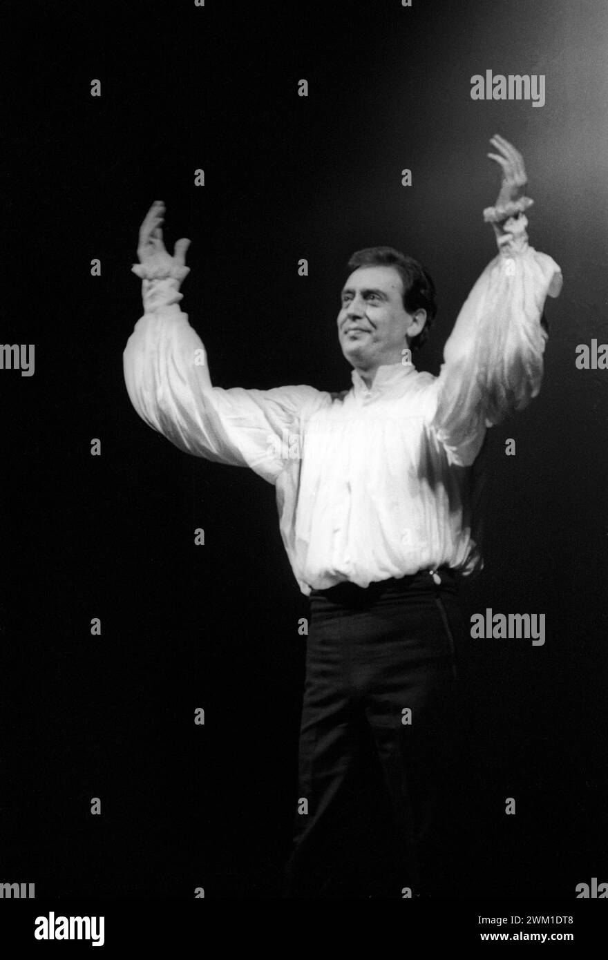 4067668 Rome, about 1981. Stage director and actor Carmelo Bene during ...