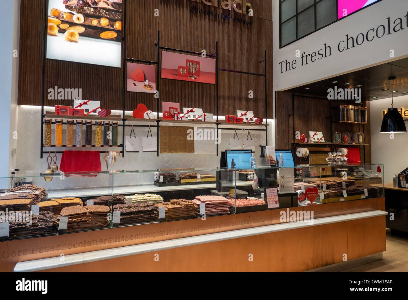 Laderach is an upscale Swiss chocolatier located at 537 fifth Avenue in ...