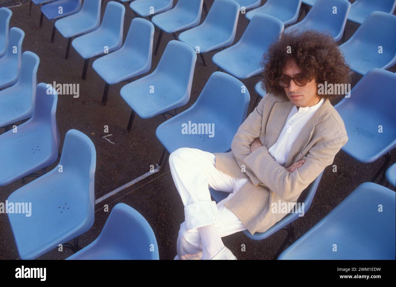 4067946 Rome, 1983. italian singer.songwriter Angelo Branduardi (photo ...