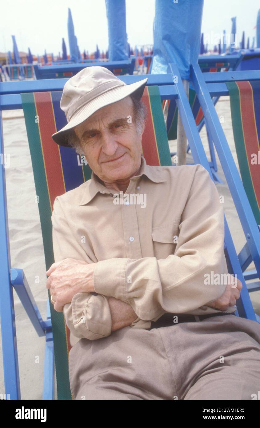 4068080 Italian writer Manlio Cancogni (1989) (photo); (add.info.: Lo ...