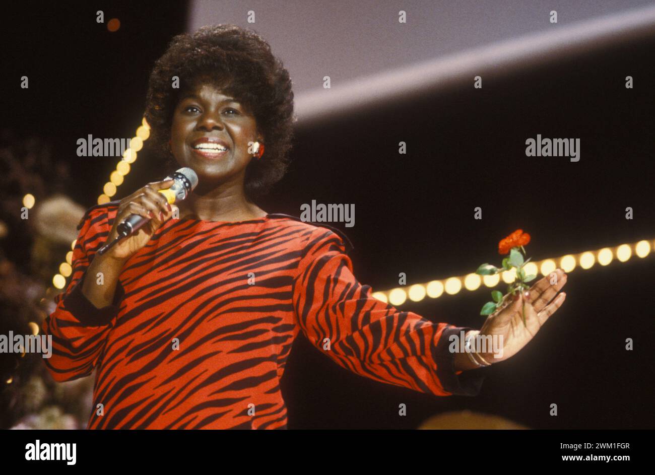 4068375 Jazz and R&B singer Andy Crawford, about 1980 (photo); (add ...