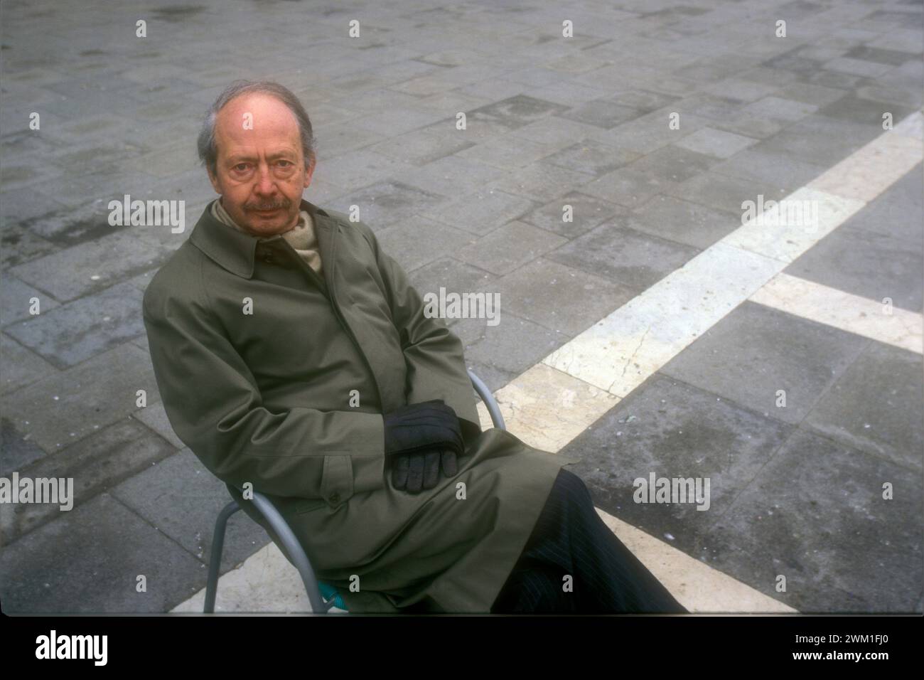 4068408 Venice, 1997. German-British sociologist Ralf Dahrendorf (photo ...