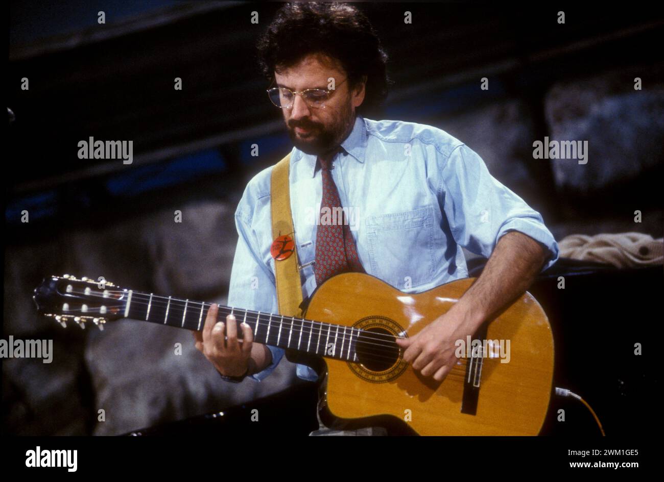 4068735 Italian singer-songwriter Ivano Fossati, about 1990 (photo ...