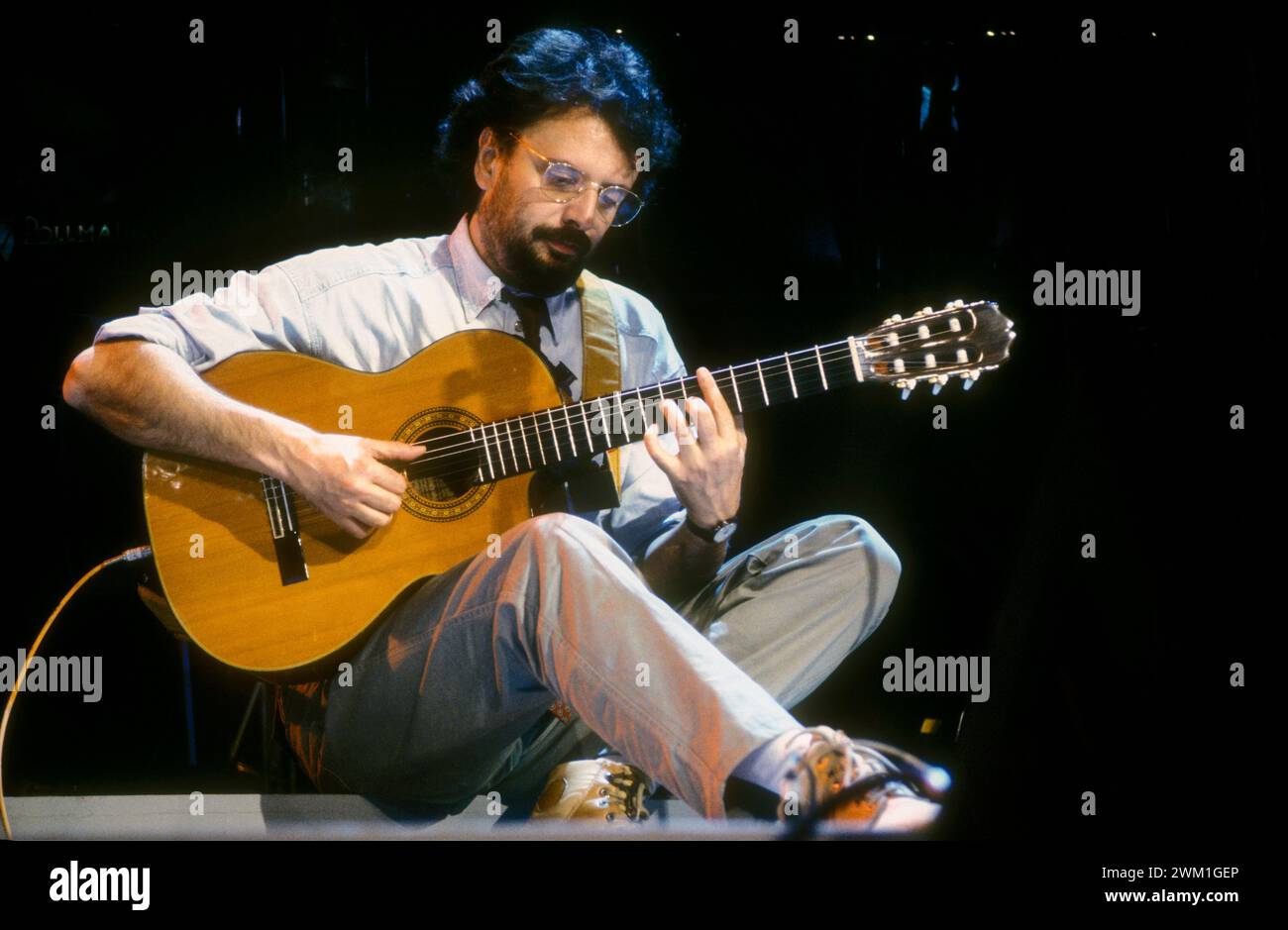 4068737 Italian singer-songwriter Ivano Fossati, about 1990 (photo ...