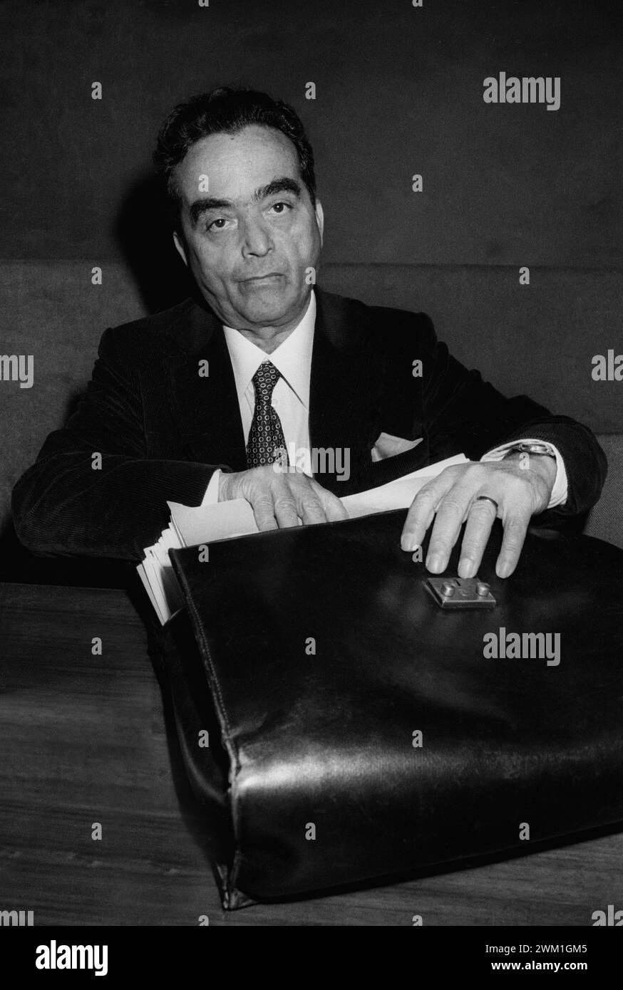 4068834 Italian philologist Marcello Gigante (1981) (photo); (add.info ...