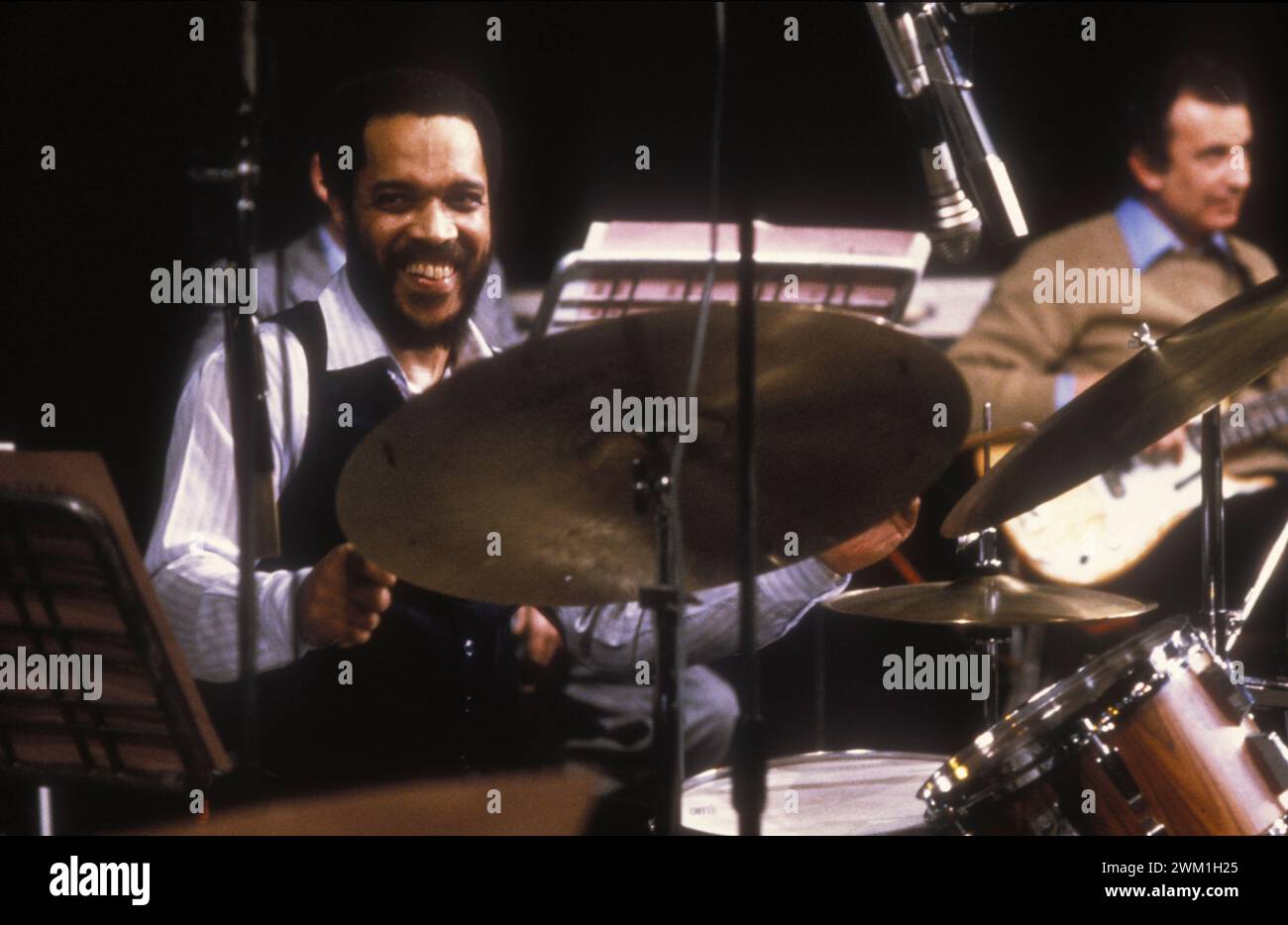 4069020 American jazz drummer Billy Higgins (about 1985) (photo); (add ...