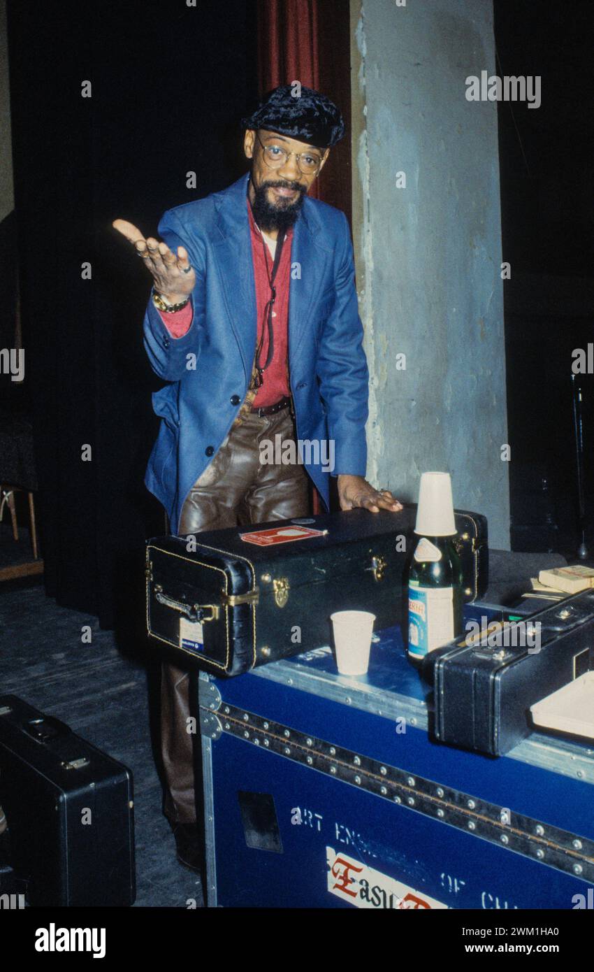 4069097 Rome, Olympic Theater, 1980. Jazz saxophonist Joseph Jarman ...