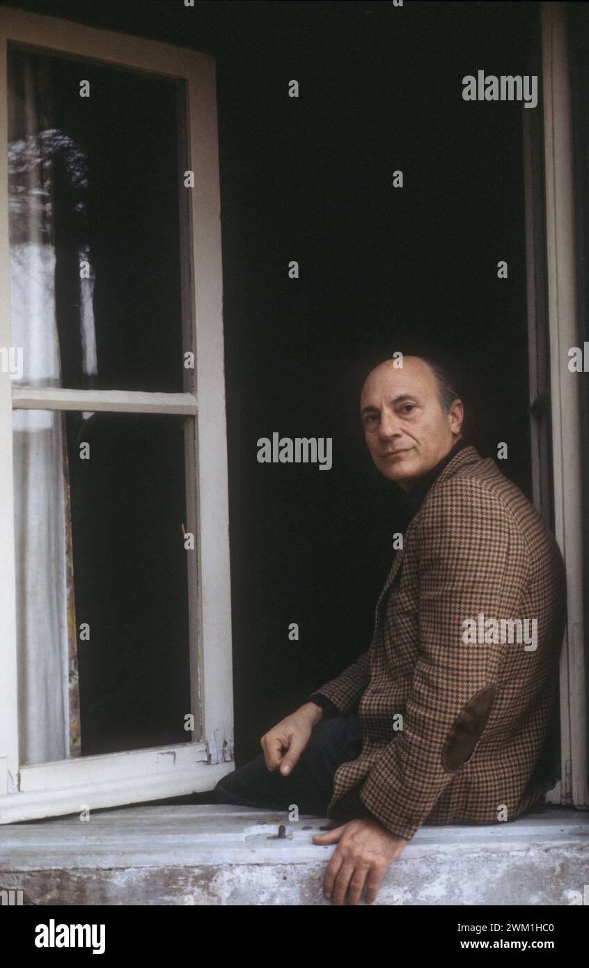 4069141 Italian writer Raffaele La Capria (1980) (photo); (add.info ...