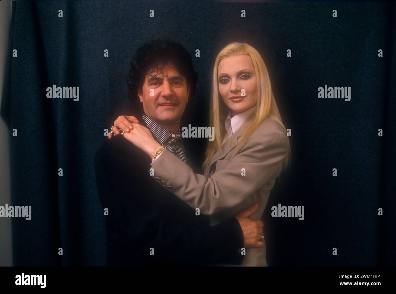 4069202 Sanremo Music Festival 1989. Italian pop singers Fausto Leali ...