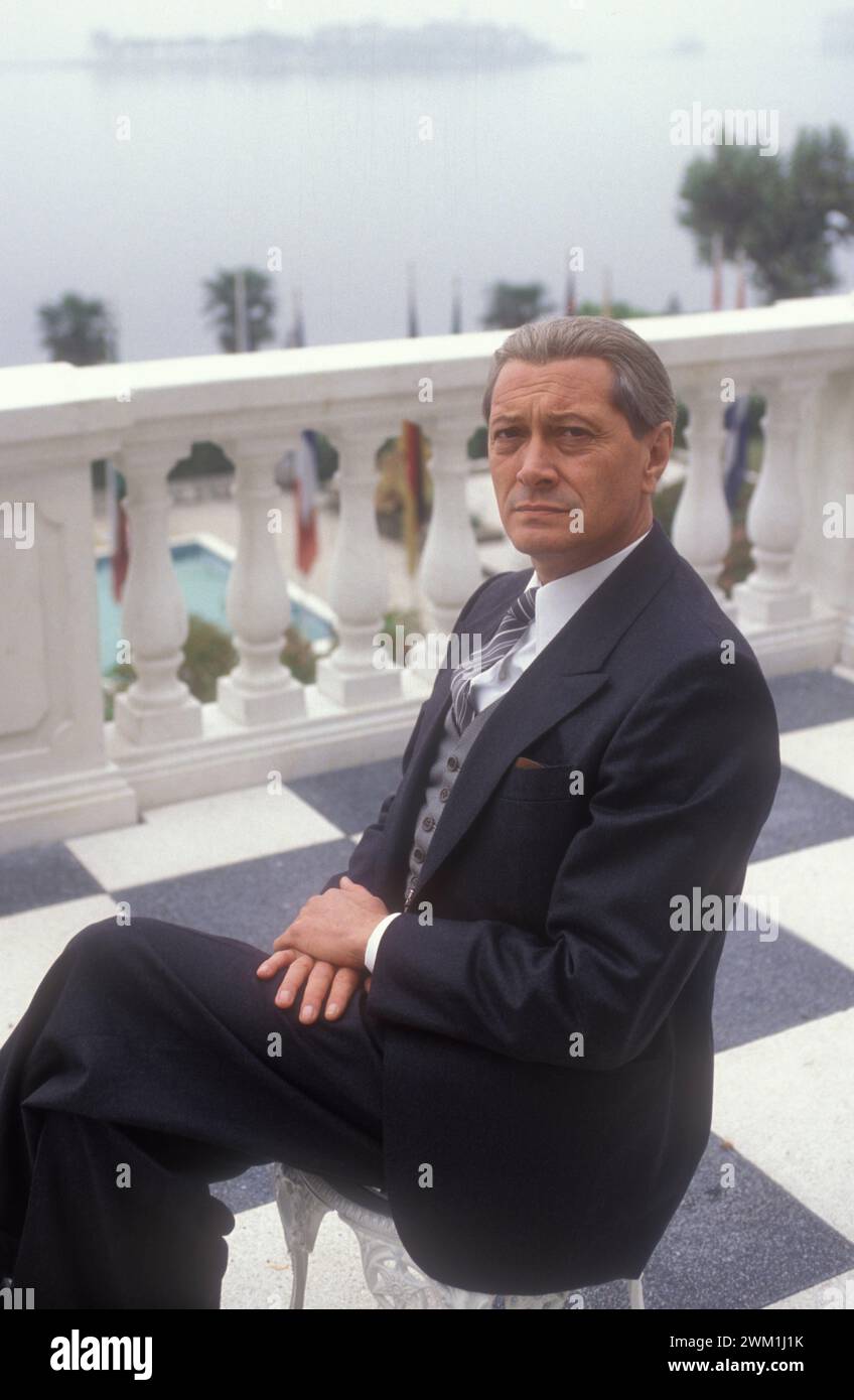 4069473 Italian actor Adalberto Maria Merli, 1989 (photo); (add.info ...