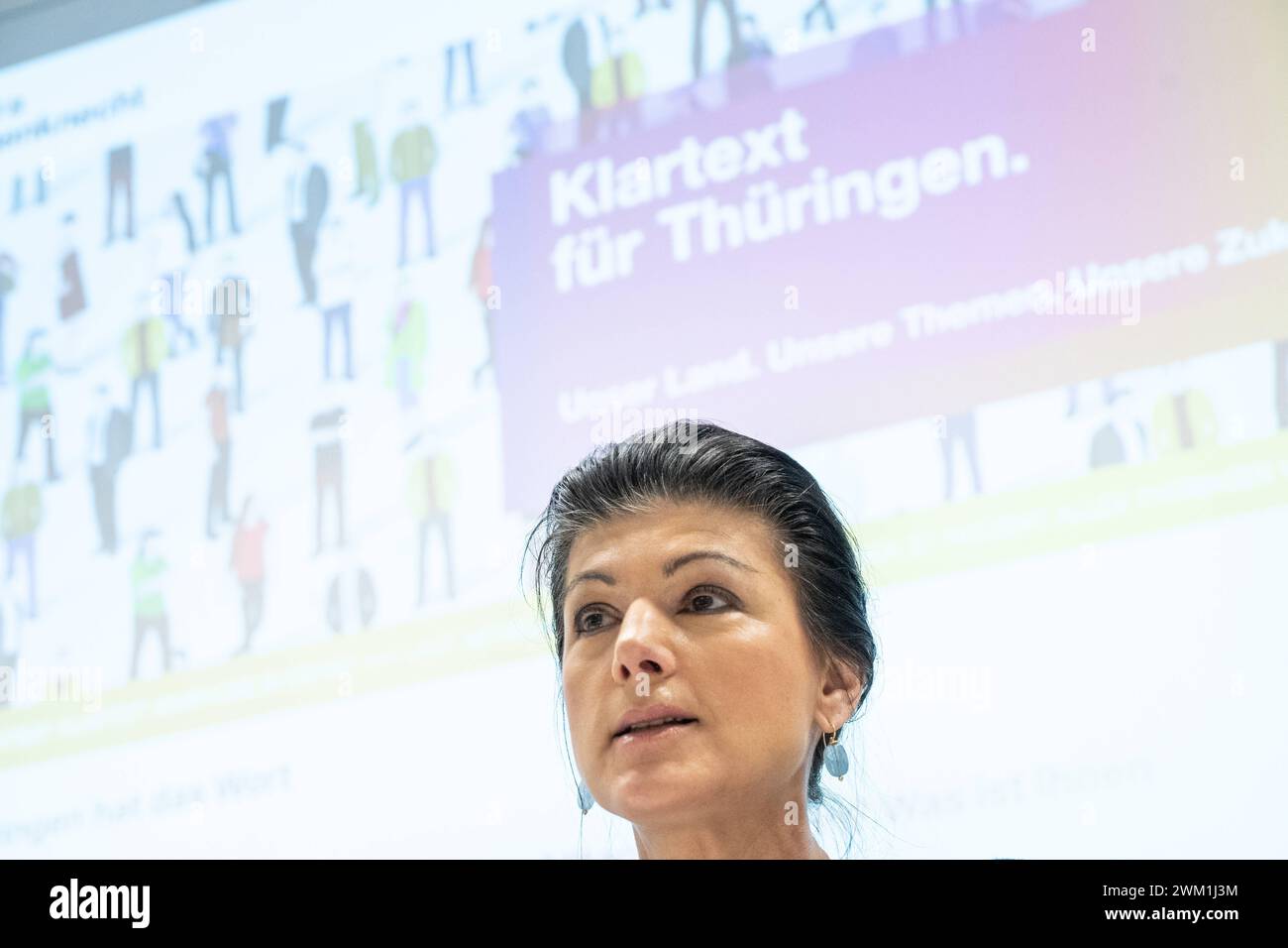 Pressekonferenz Des Bsw Bündnis Sahra Wagenknecht Vernunft Und