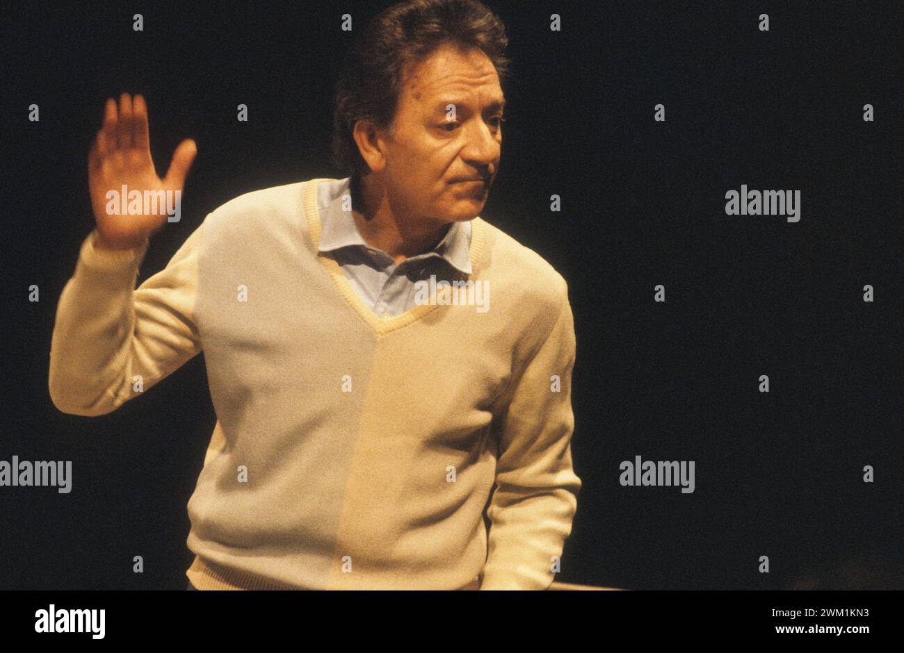 4070234 Russian conductor Yuri Temirkanov, 1992 (photo); (add.info.: Il ...