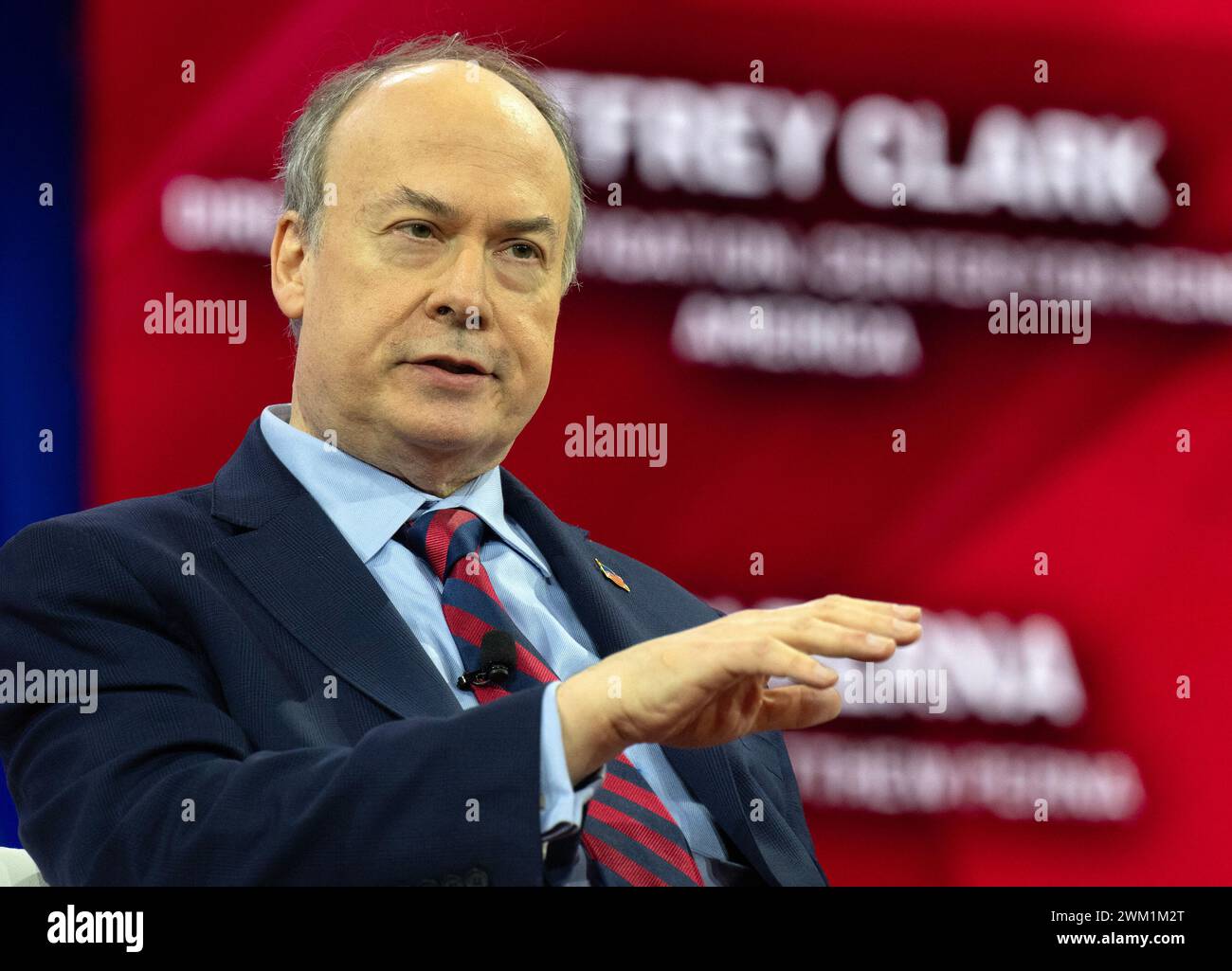 Oxon Hill, United States. 23rd Feb, 2024. Former United States ...