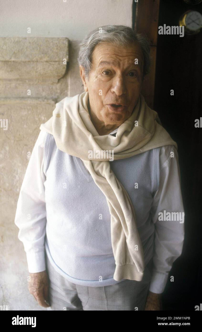 MME4696763 Violinist NATHAN MILSTEIN, Venice 1986/NATHAN MILSTEIN ...