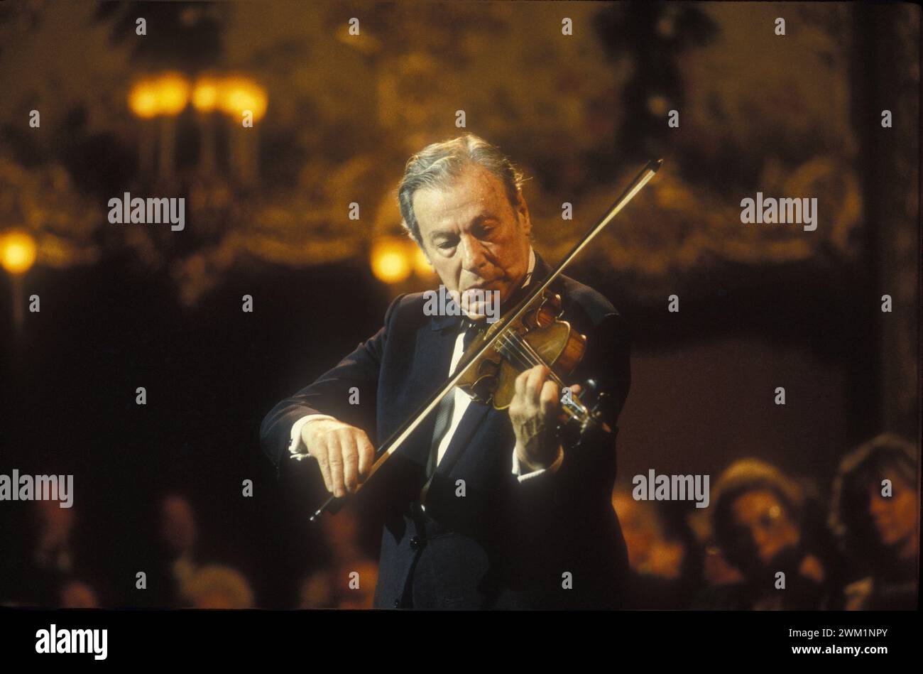 MME4696800 Violinist NATHAN MILSTEIN, Venice 1986/NATHAN MILSTEIN ...