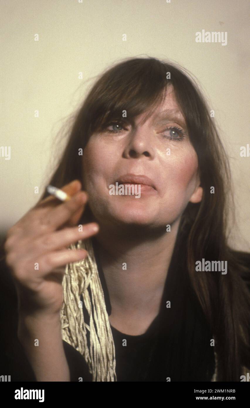 MME4696886 Singer and songwriter NICO, 1982/NICO, singer, 1982; (add ...