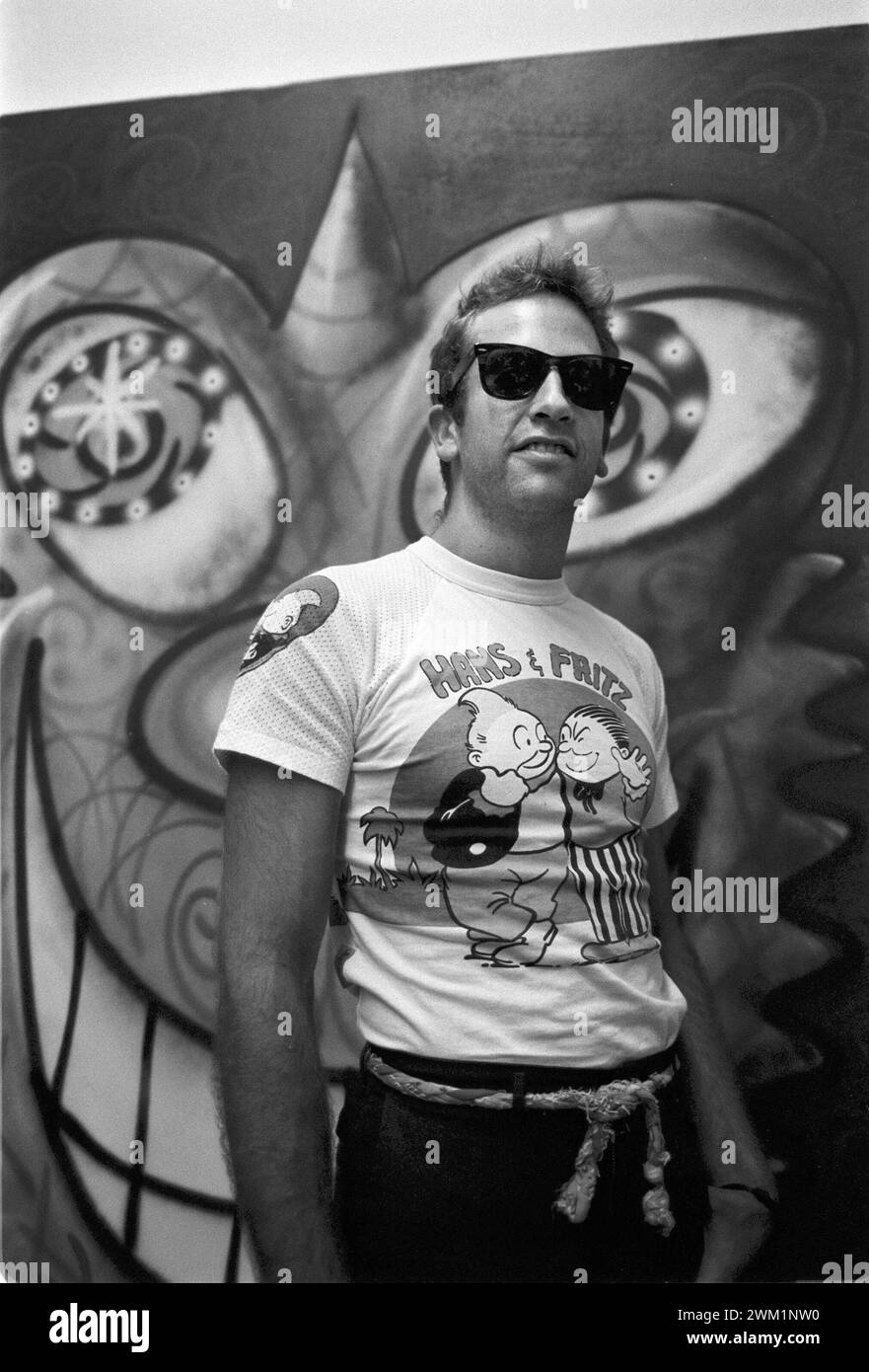 MME4697260 Artist KENNY SCHARF, Pisa 1989/KENNY SCHARF, artist, Pisa ...