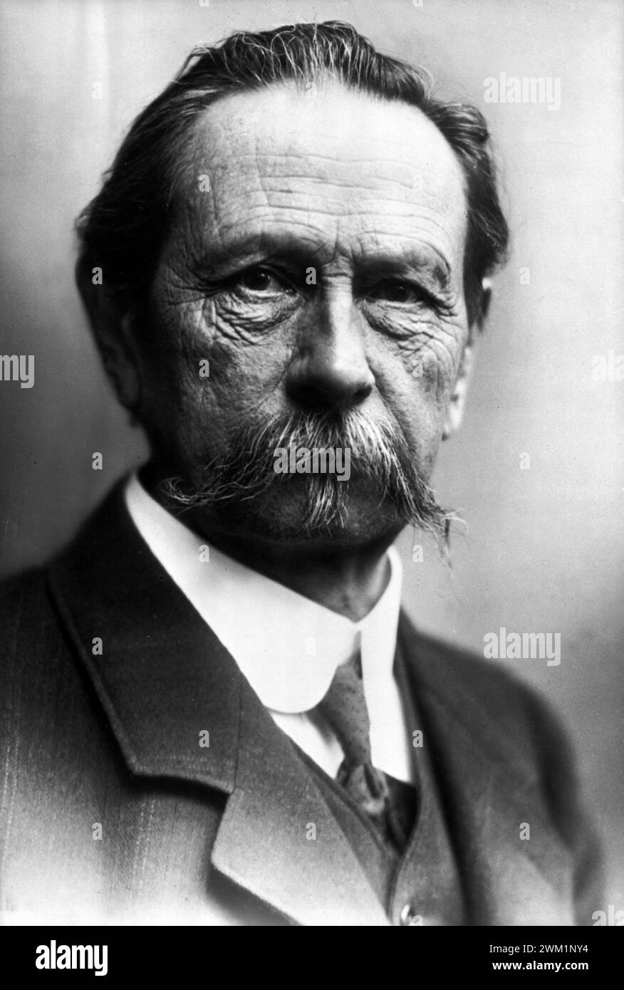 MME4698236 Portrait of the German engineer Karl (or Carl) Benz (1844 ...