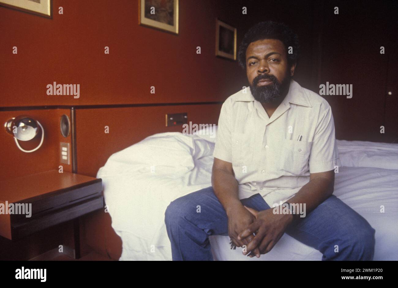 MME4698995 Portrait of American poet Amiri Baraka (Leroi Jones) in 1980 ...