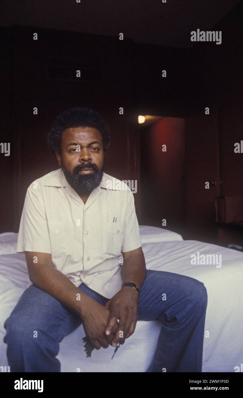 MME4699020 Portrait of American poet Amiri Baraka (Leroi Jones) in 1980 ...
