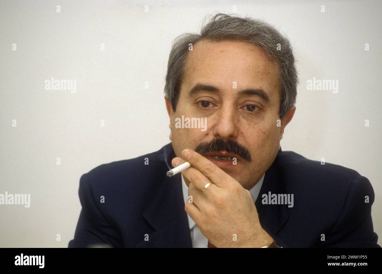 MME4700323 Portrait of Giovanni Falcone, antimafia judge (1939 - 1992 ...