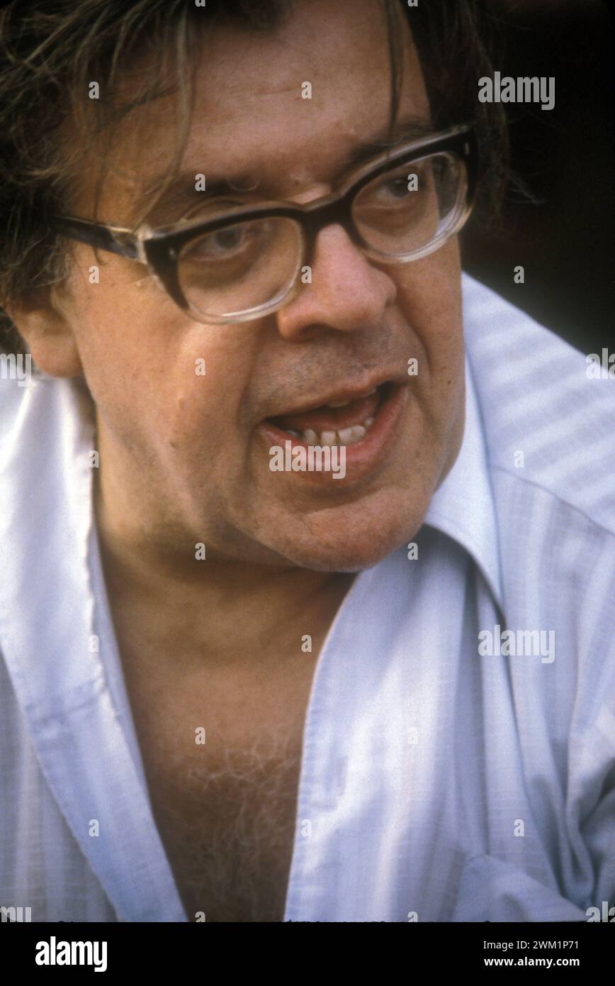 MME4700946 Portrait of the Austrian poet Erich Fried around 1980; (add ...