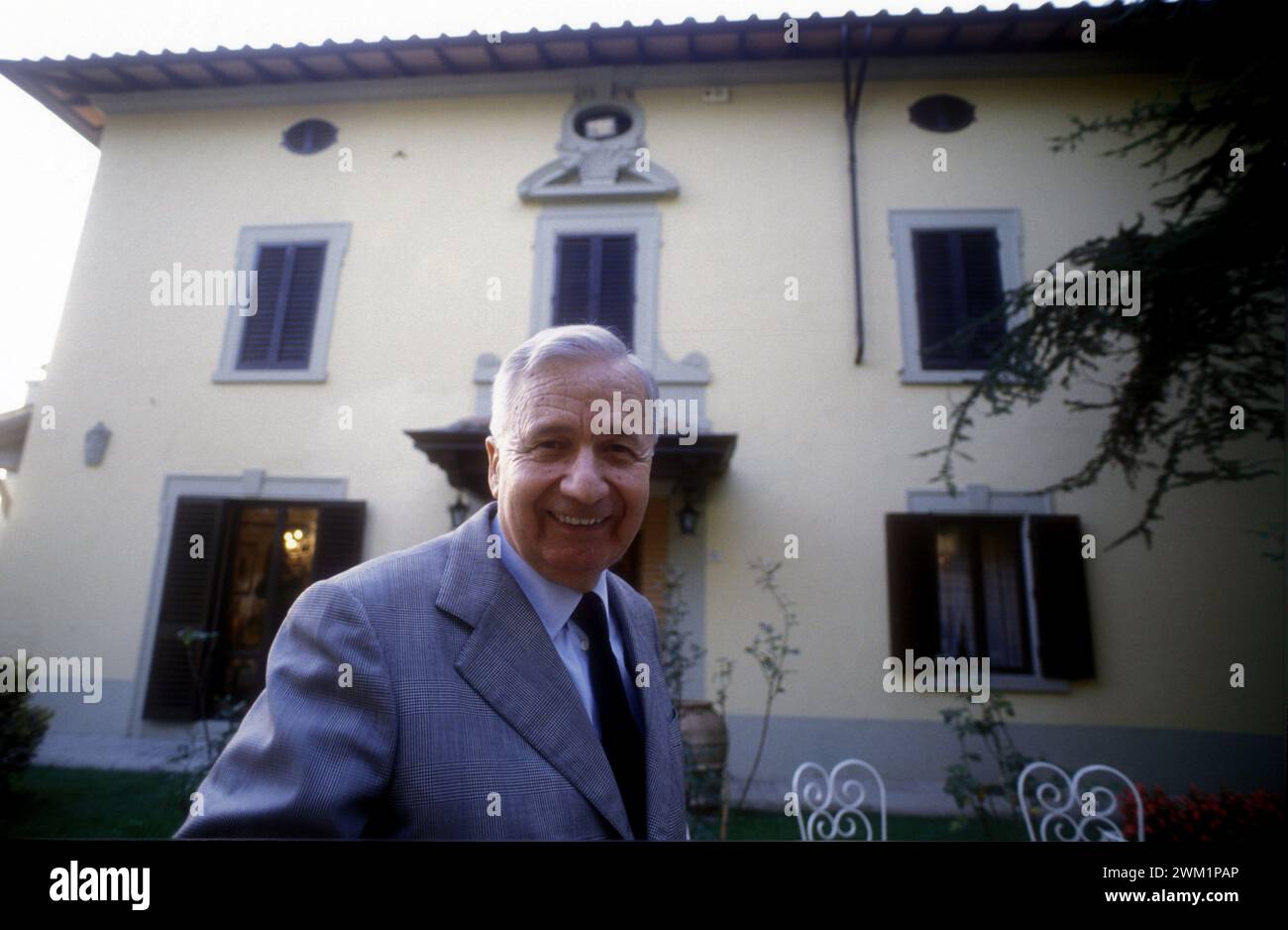 MME4701340 Portrait of Licio Gelli, former Maconic Grand Master of ...