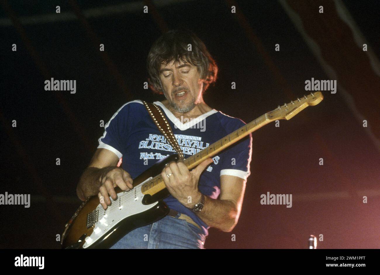 MME4703514 Blues musician John Mayall on stage in 1988.; (add.info ...