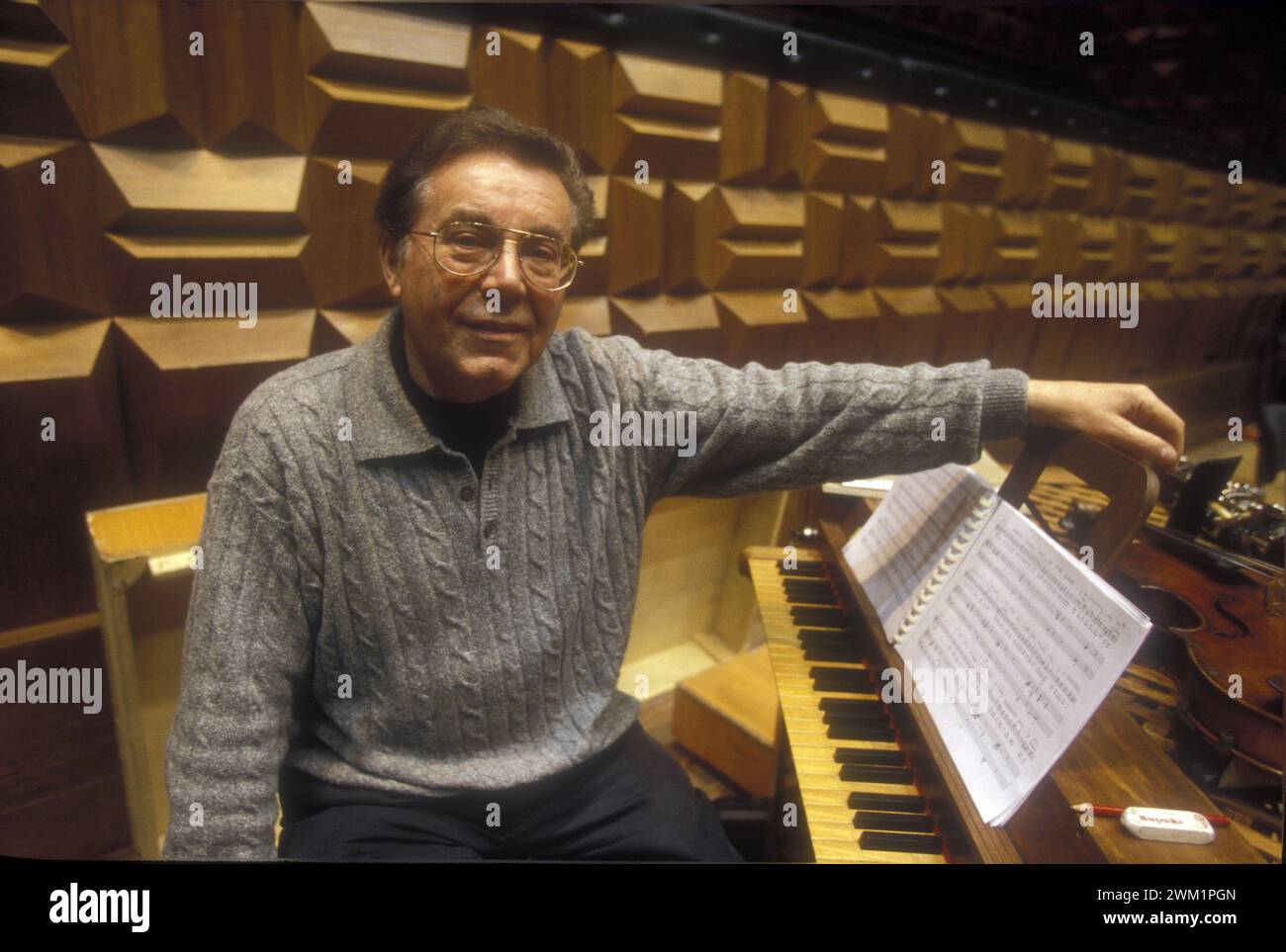 MME4704181 Portrait of German opera singer and conductor Peter Schreier ...
