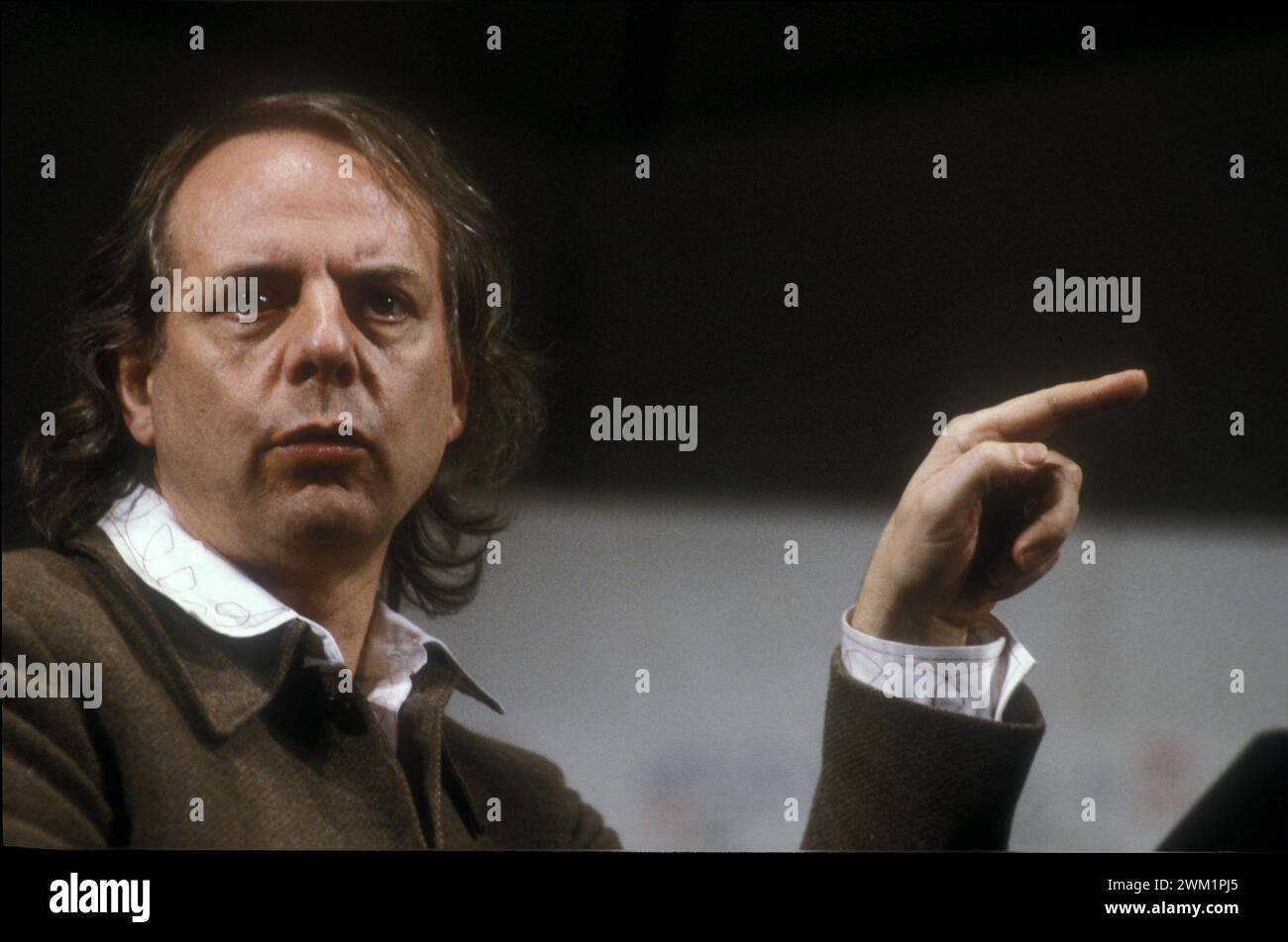 MME4704716 Portrait of the German composer Karlheinz Stockhausen, circa ...