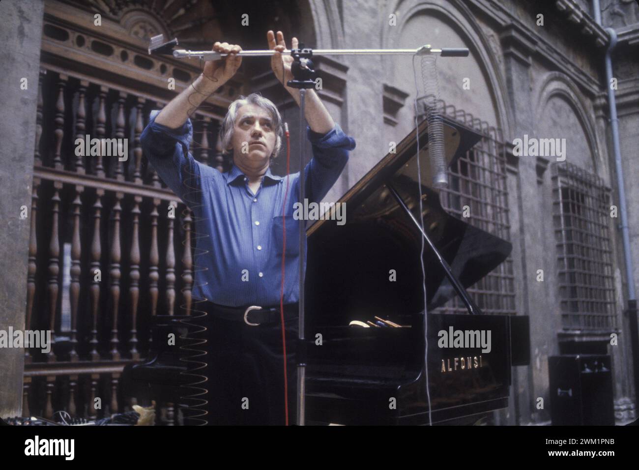 MME4705880 Portrait of American composer David Tudor around 1980.; (add ...