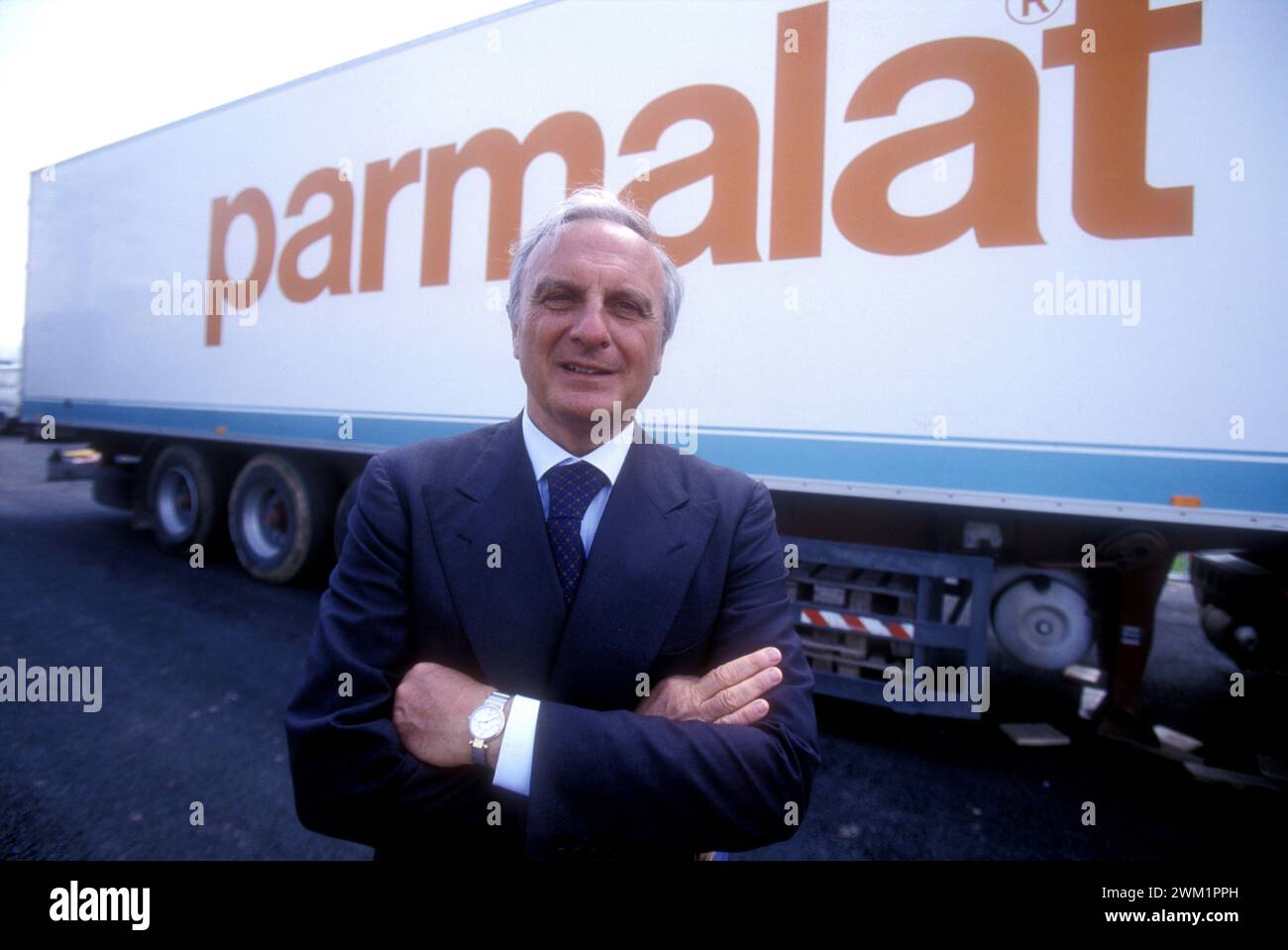 MME4705406 Portrait of the entrepreneur Calisto Tanzi, founder of the ...