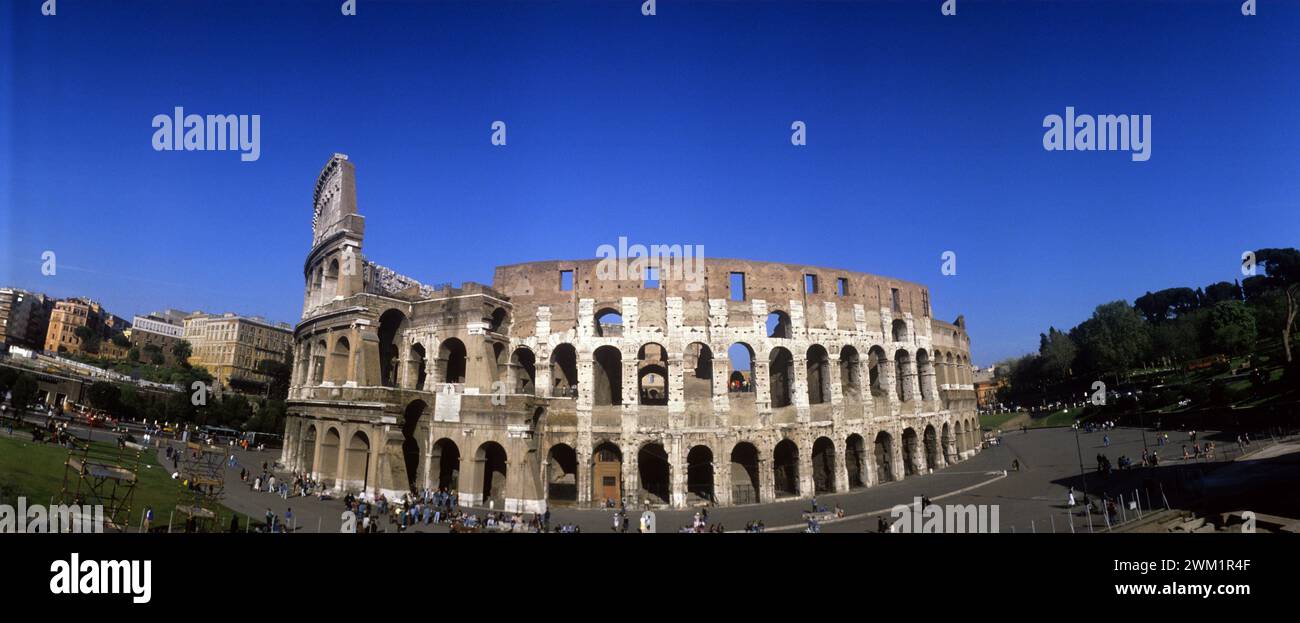 MME4708875 Panoramic view of the Colisee (Colosseo), Rome Italy; (add ...
