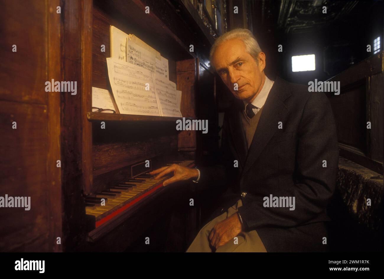 MME4710494 Portrait of the Dutch conductor and organist Gustav ...