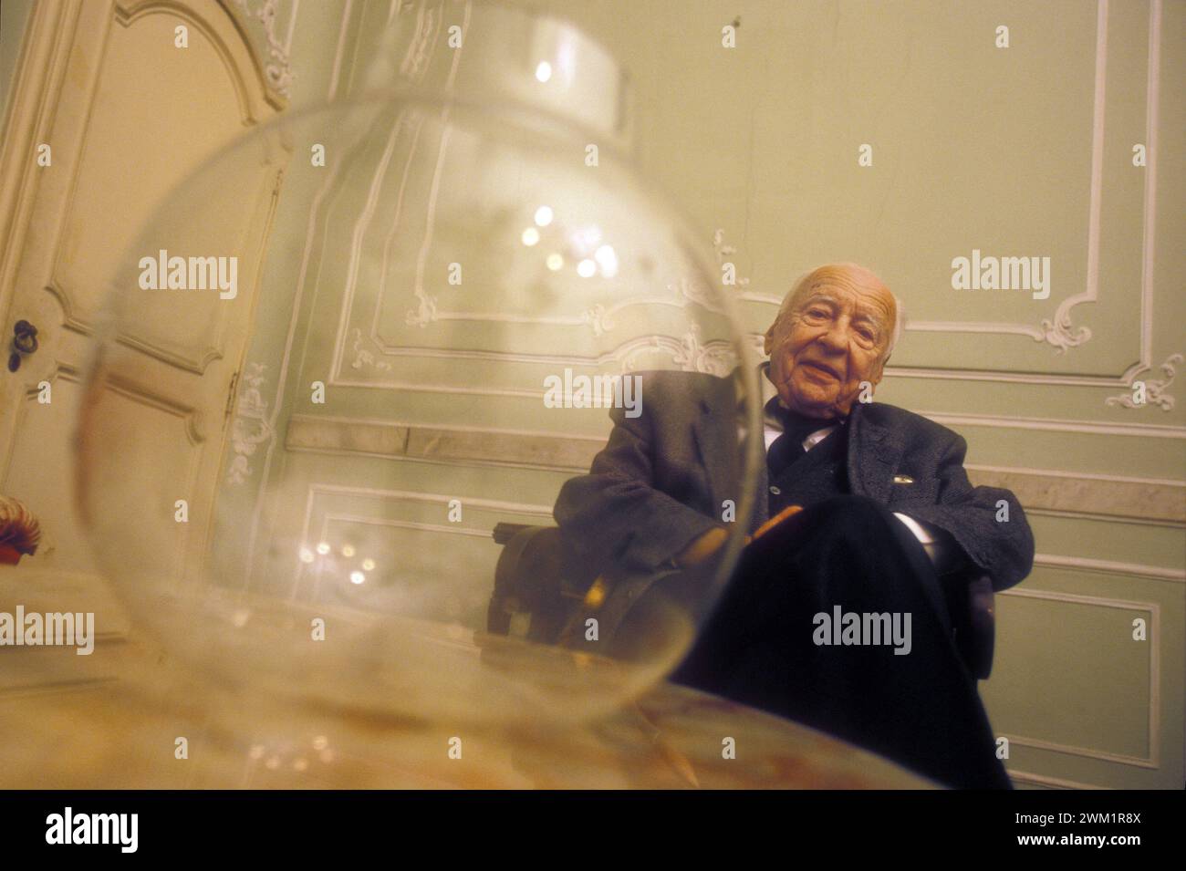 MME4709692 Portrait of the philosopher Hans Georg Gadamer in 1997 ...