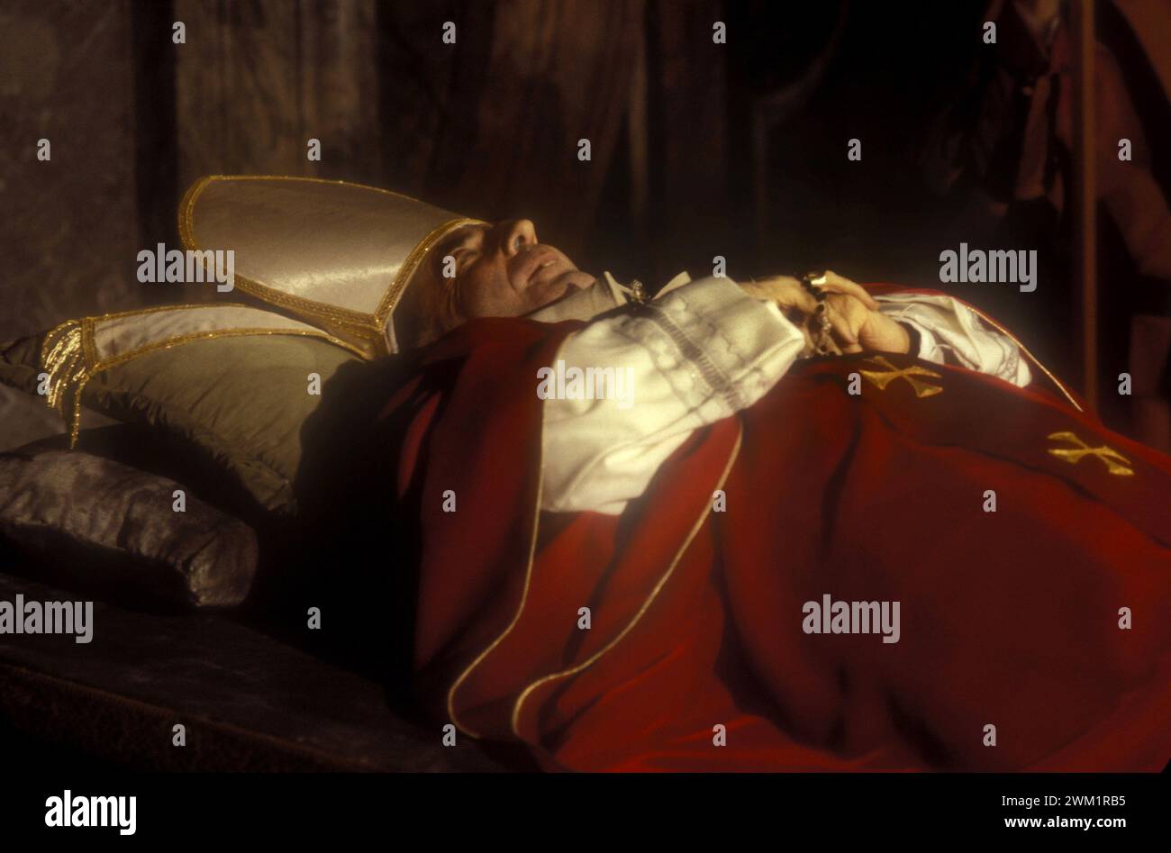 MME4711238 The remains of Pope John Paul I (John Paul) (Giovanni Paolo ...