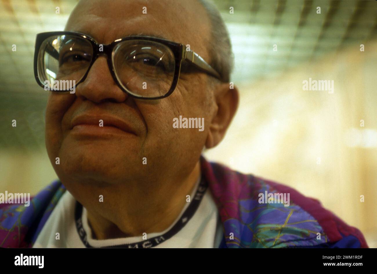 MME4711872 Portrait of American writer Mario Puzo in 1991; (add.info ...