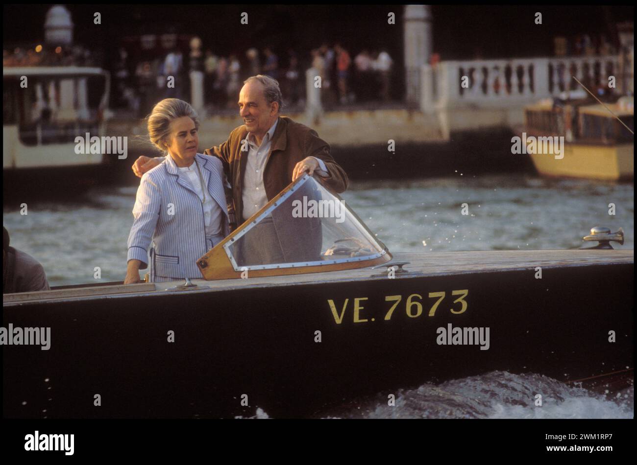 MME4714547 Director INGMAR BERGMAN and his wife, Venice Film Festival ...