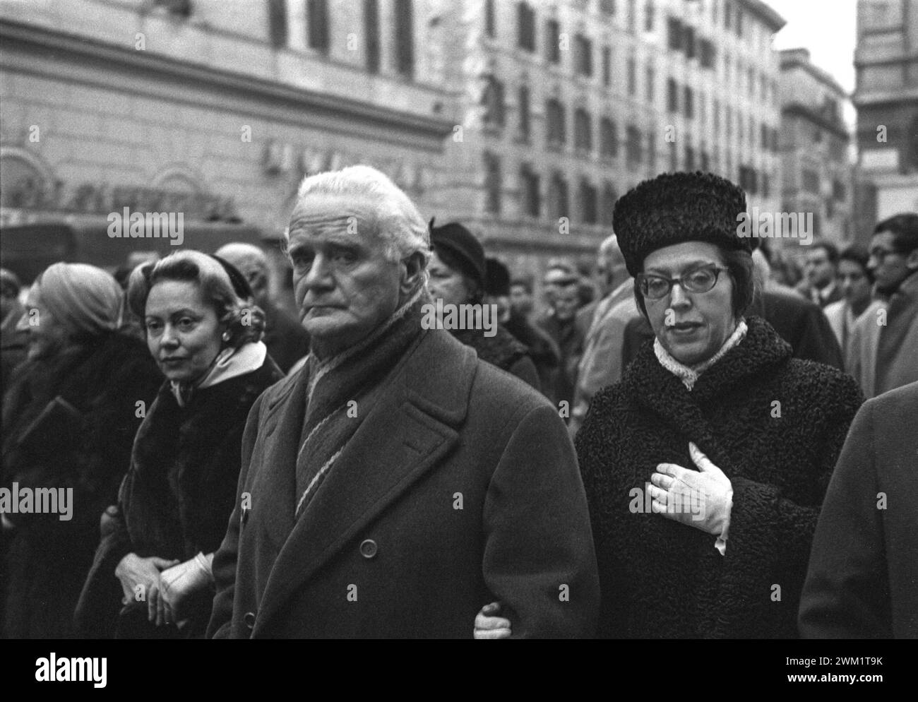 MME4719938 Rome, 1960 Italian writer Leonida Repaci and his wife ...