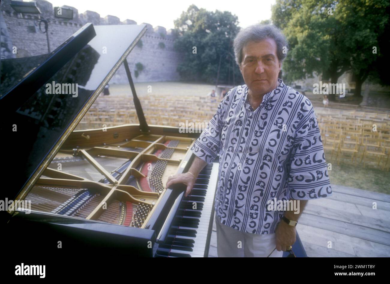 MME4722147 Pianist Aldo Ciccolini; (add.info.: Pianist Aldo Ciccolini ...